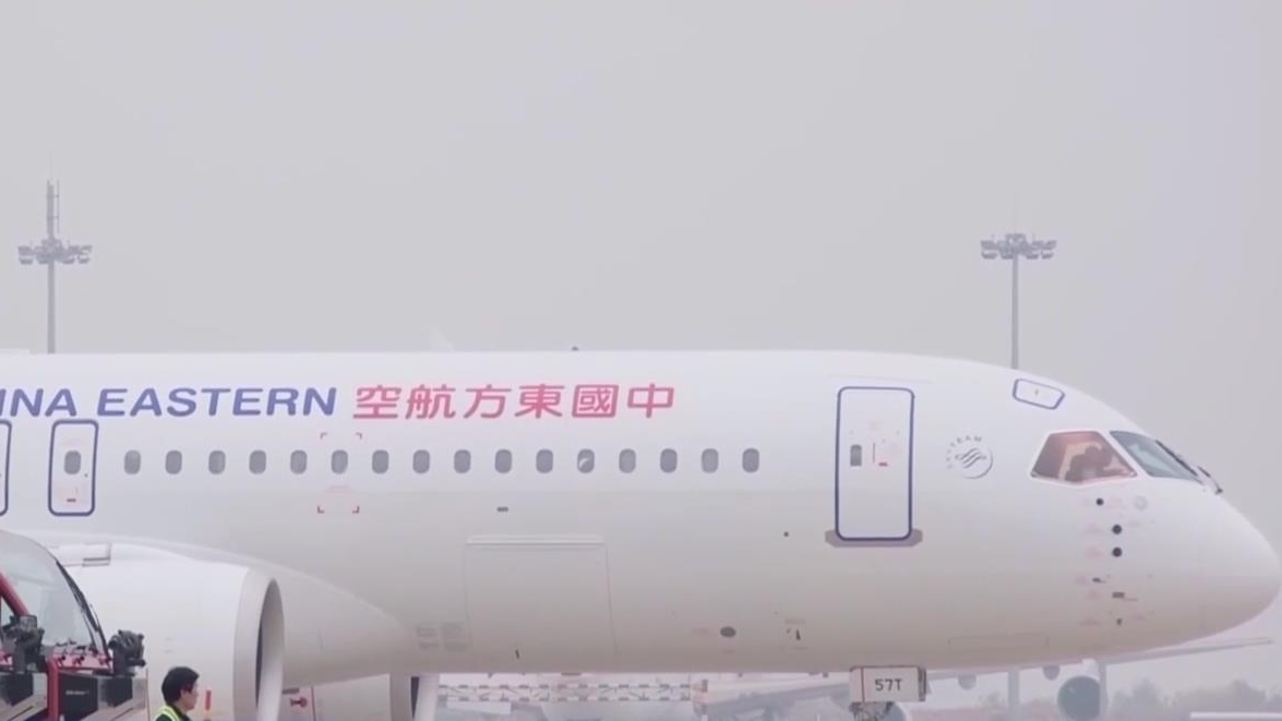 中国国産旅客機C919 武漢－上海便に就航 機内でWi-Fi使用可
