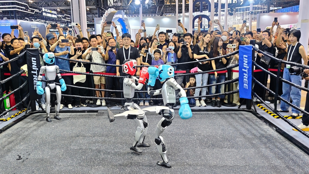 Boxe de robôs é destaque na Conferência Mundial de Inteligência Artificial