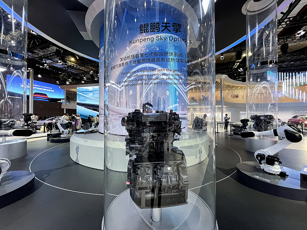 A Chery Kunpeng Tianqing motor 48%-os hőhatásfokkal sikeresen indult